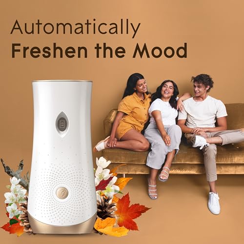 Glade Automatic Spray Refill, Air Freshener for Home and Bathroom, Cashmere Woods, 6.2 Oz, 2 Count