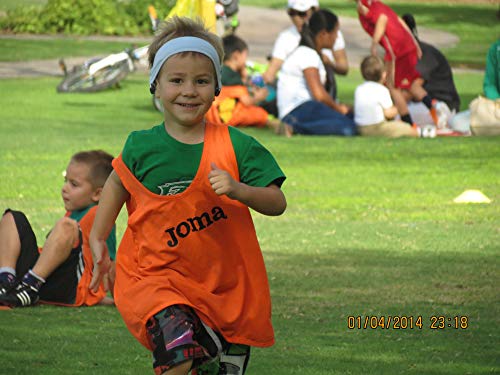 hearinghenry JUNIOR Sports Cochlear Implant Headband (Age 3yrs-10yrs) (Blue Lightning)