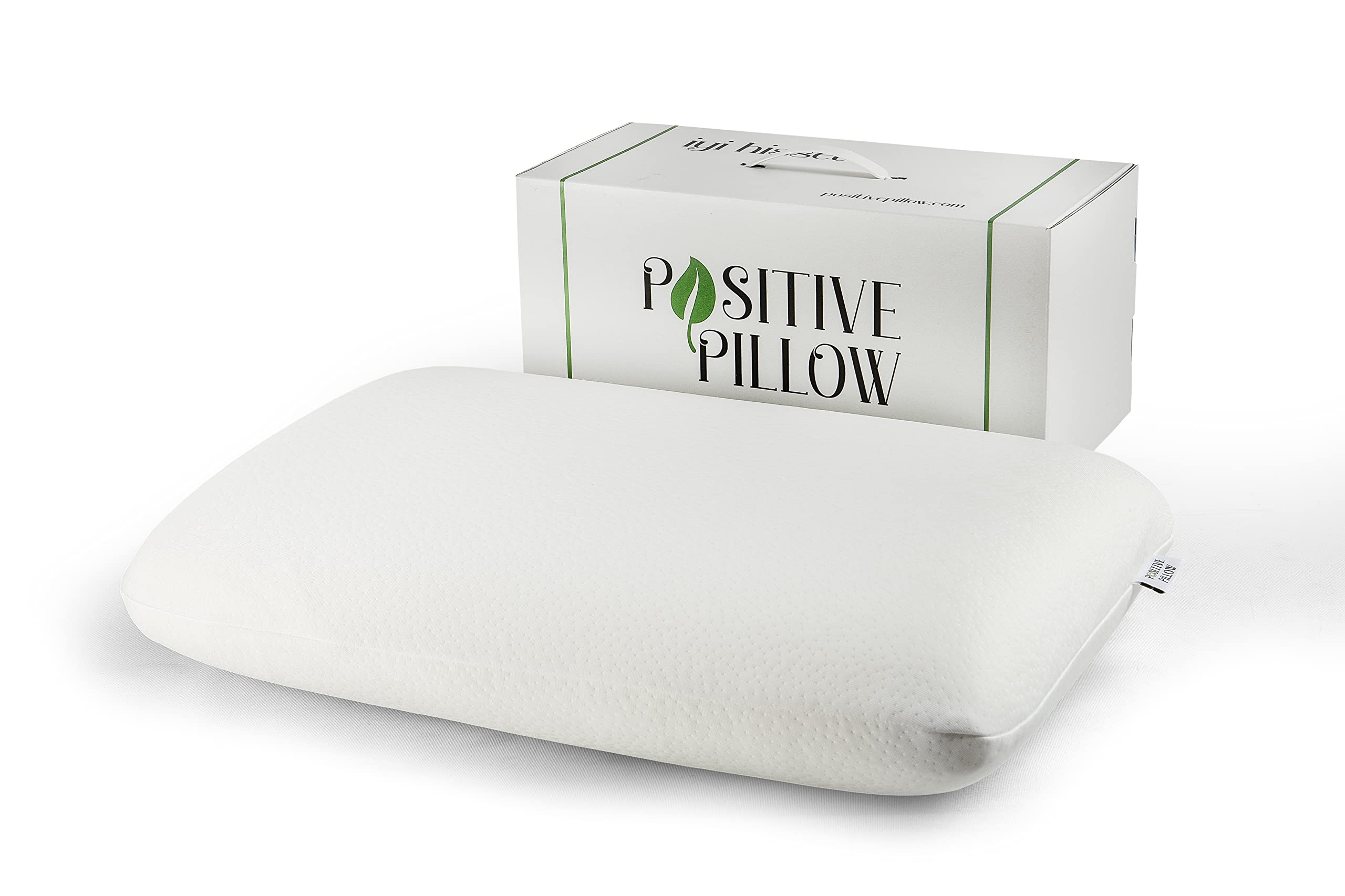 Memory Foam Pillow, Cloud Pillow for Sleeping, Medium Level Tempurpedic Pillow, Washable Cover
