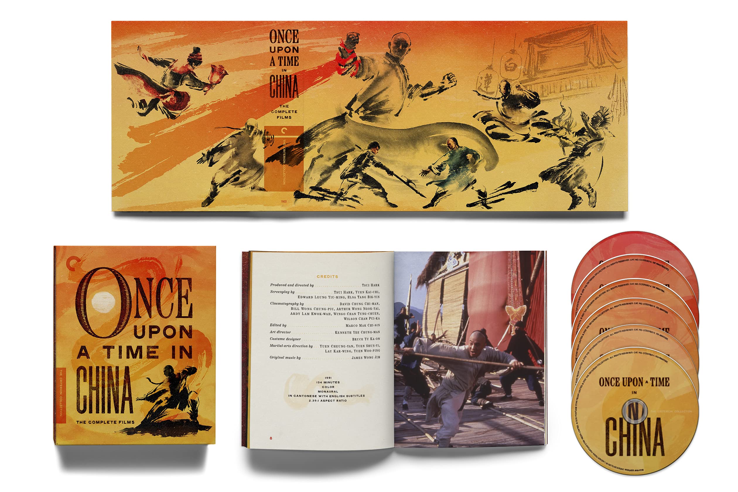 Once Upon a Time in China: The Complete Films (The Criterion Collection) [Blu-ray]