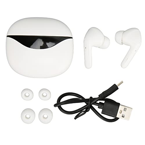 Wireless Earbuds Headphones, Portable Earbuds with LED Power Display, Noise Cancelling HiFi Stereo Wireless Earphones, for Sport, Working
