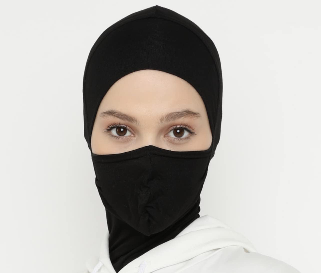 ISLAMIC, Muslim, Hijab, Ninja, INSTANT TURBAN COTTON LIGHT WEIGHT SLIP ON CAP (CREAM)