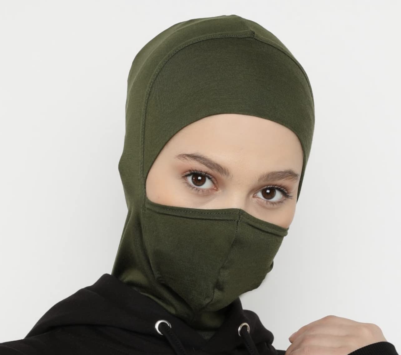ISLAMIC, Muslim, Hijab, Ninja, INSTANT TURBAN COTTON LIGHT WEIGHT SLIP ON CAP (CREAM)