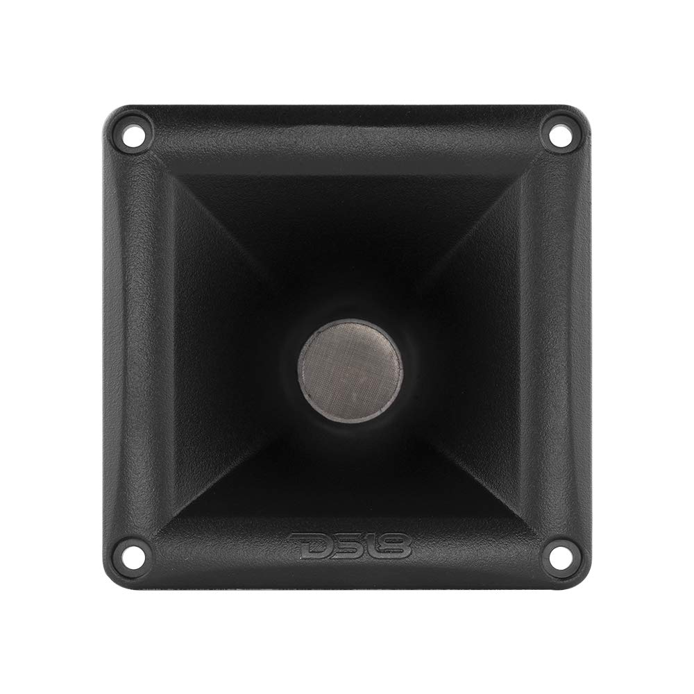DS18 PRO-DR1PK44 1" Twist On Throat Compression Driver with 1" Phenolic Voice Coil and PRO-H44/BK Horn 240 Watts 8-ohm