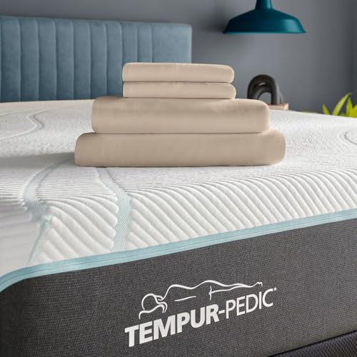 TEMPUR-Rayon from Bamboo Sheet Set, Sandstone, King