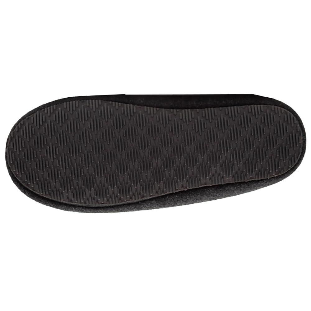 Tempur-Pedic Mens Zander Scuff Casual Slippers Casual - Black - Size 9 D