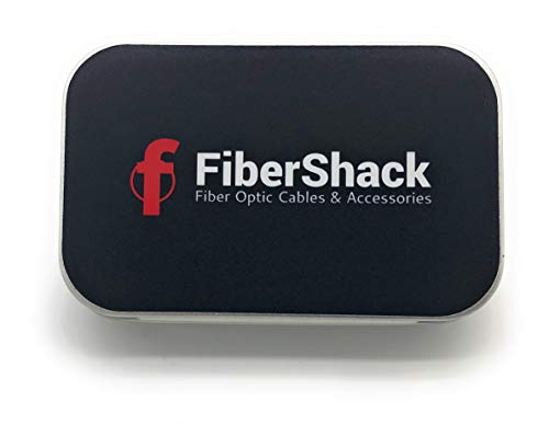 FiberShack - LC to LC Coupler Tin - 20 Pack - Single Mode LC Fiber Couplers. LC Fiber Optic Couplers are Cleaned & Extend LC Fiber Cables. 20 x SM SX LC Fiber adapters Included