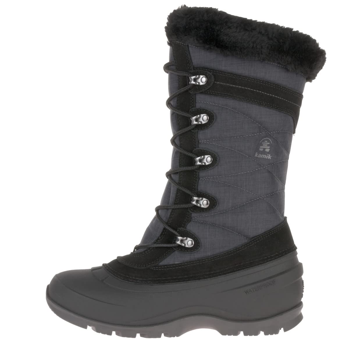 Kamik Women's Snovalley 4 Boot, Black, 8