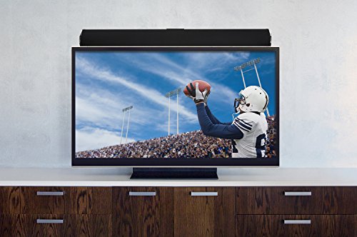 Mount-It! Soundbar Mount, Universal Sound Bar TV Bracket for Mounting Above or Under TV, Fits Sonos, Samsung, Sony, Vizio, Adjustable Arm Fits 32 to 70 Inch TVs, 33 Lbs Capacity, Black