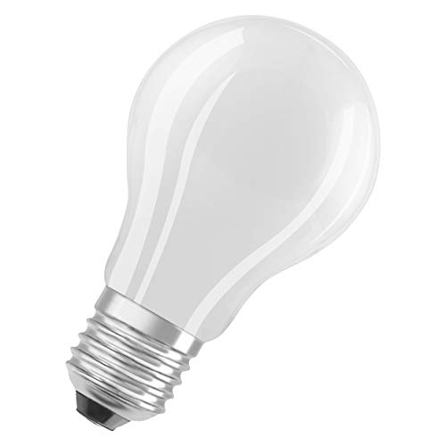 OSRAM LED lamp/Base: E27 / Warm White / 2700 K / 12 W/Replacement for 100 W Incandescent Bulb/Frosted/LED Retrofit Classic A DIM [Energy Efficiency Class A++] / Pack of 6