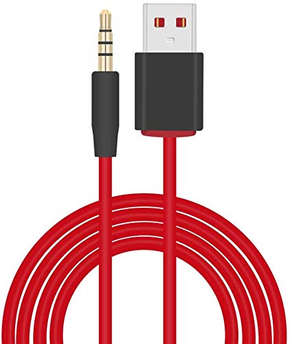 Alitutumao USB 3.5mm Jack Cable Wireless Charger Compatible with Beats by Dre Studio Solo Wireless Headphones