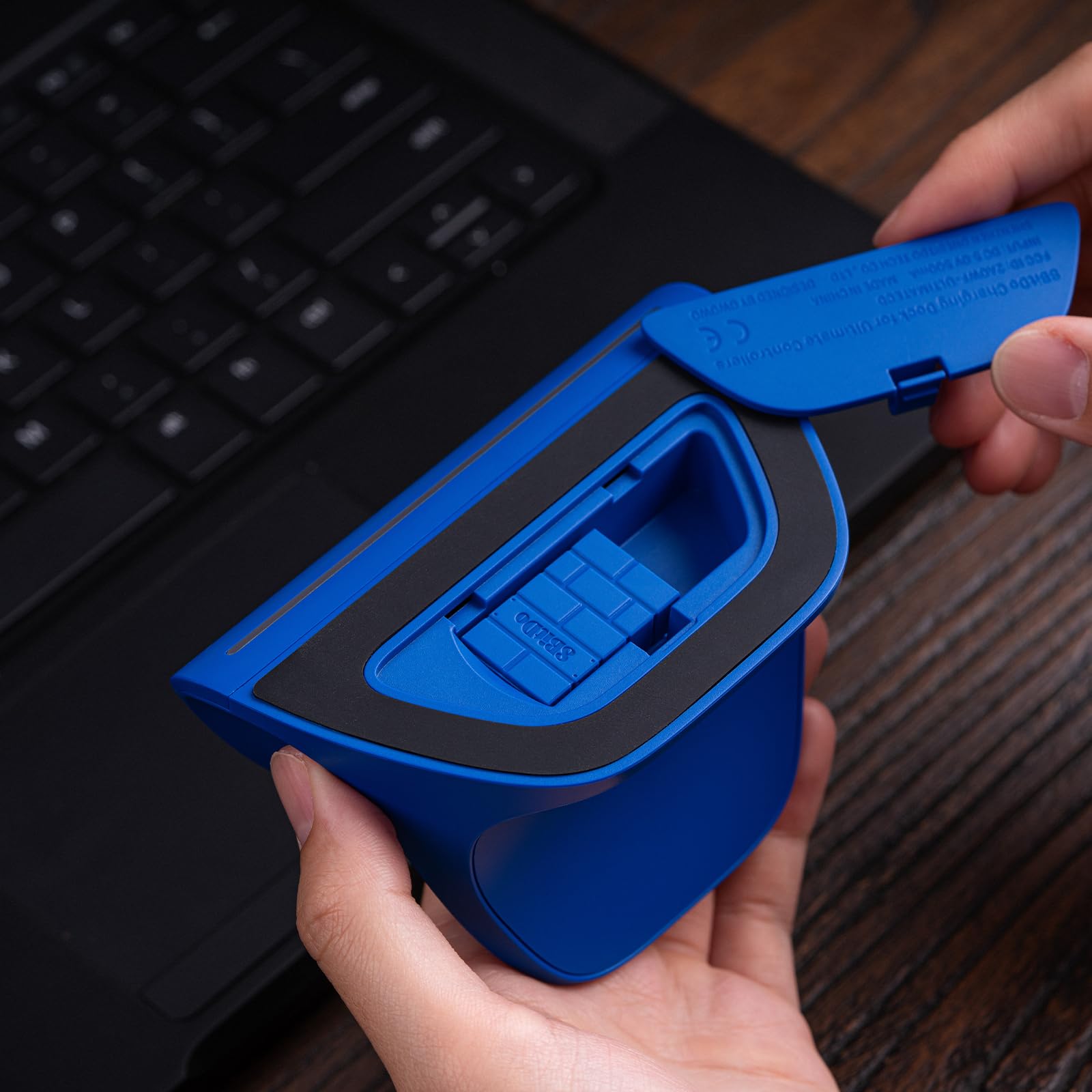 8Bitdo Ultimate Bluetooth Controller with Charging Dock, Wireless Switch Controller for Switch and Windows (Blue)