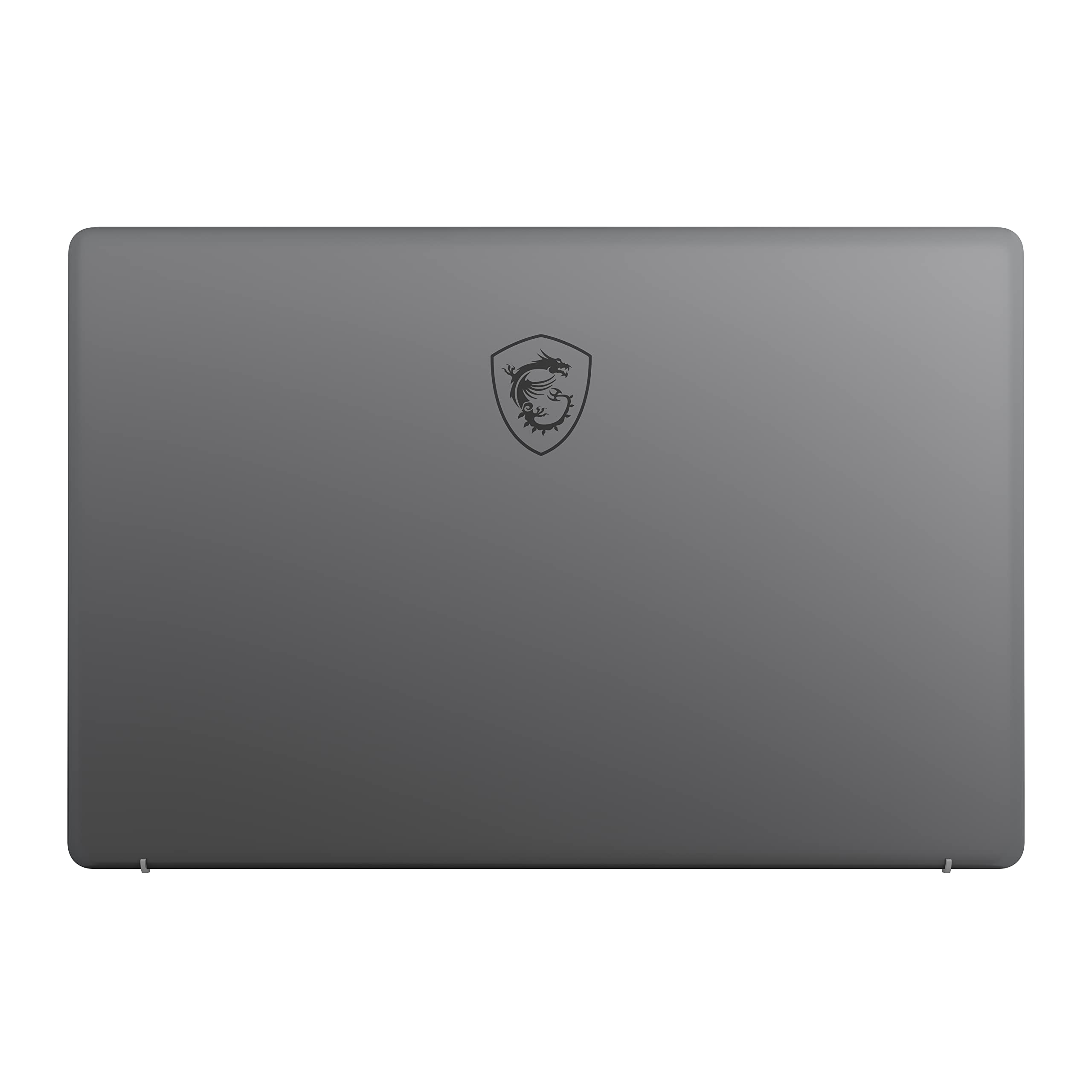 MSI Creator Z17 HX Studio Laptop: Intel Core i9-13950HX, GeForce RTX 4070, 17" QHD+ 165Hz Touch Panel, 64GB DDR5, 2TB NVMe SSD, LayFlat, Thunderbolt 4, Win 11 Pro: Lunar Gray A13VGT-065US