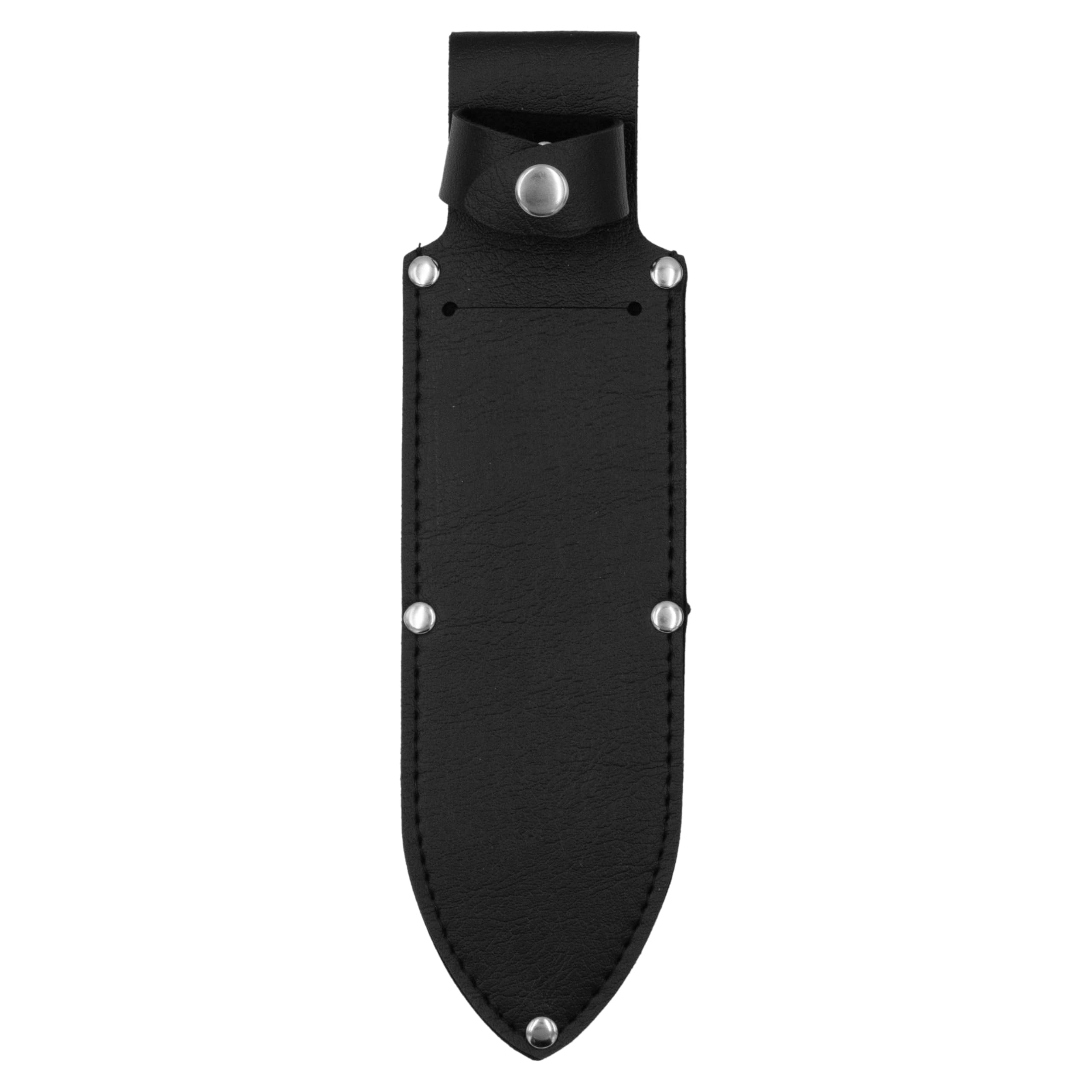 Zenport Soil Knife K248 ZenBori with Wood Handle, Sheath and Depth Measurement, Silver