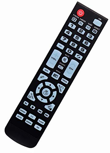 WS-1688 Remote Control Replacement for Westinghouse WD49FB1018 WD32HB1120 WD32HKB1001 DVD Combo TV