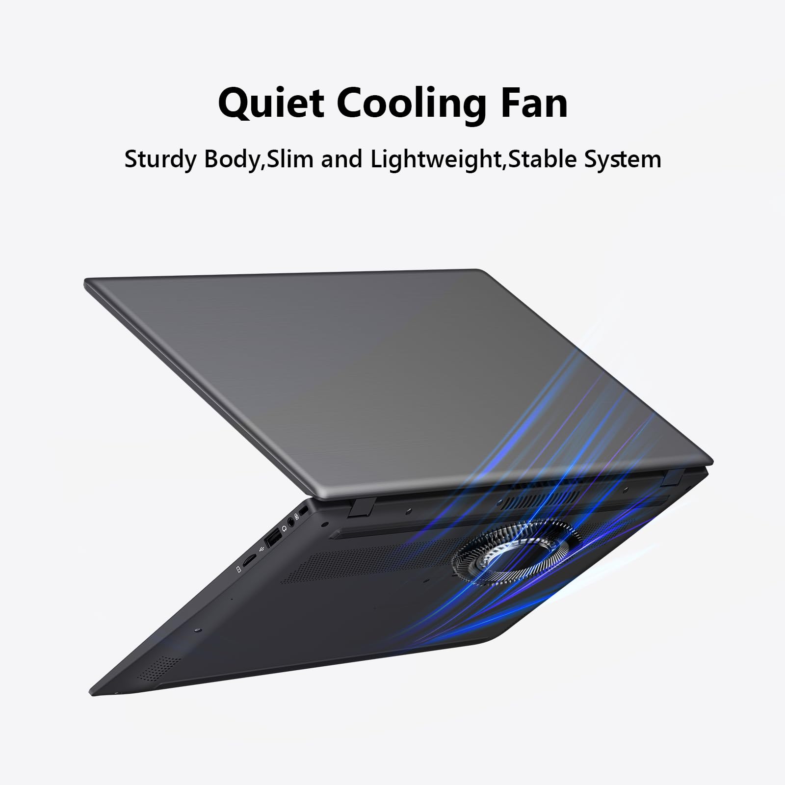 Coolby Laptop Computer, 14.1 inch Windows 11 Laptop with HD Display, 8GB RAM/128GB SSD, Intel N5095 Quad Core Notebook PC, Support 2.4G/5G Hz WiFi, BT,