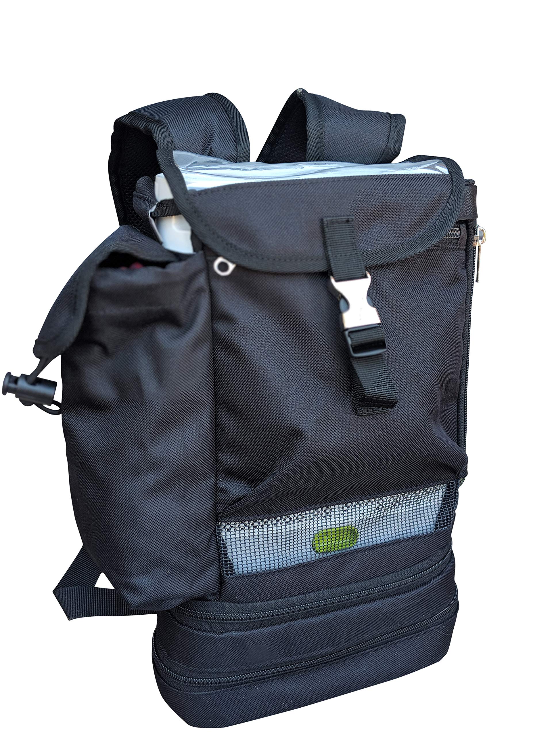Backpack for Philips Respironics SimplyGo Min POC (only fits the SimplyGo mini, not the regular) Carrying Holder Backpack for both standard & extended batteries