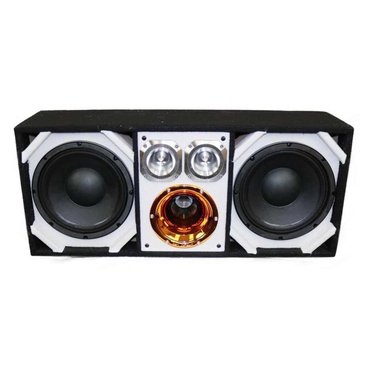Deejay LED Chuchera Box w/Two Despacito Heavy Duty, Black