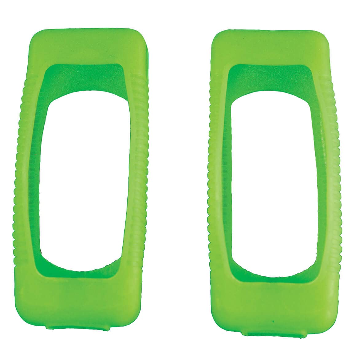 Glow in The Dark Remote Control Cover, Made of 100% Durable TPR Silicone, Fits Most Remotes - Set of 2, Each Measures 6 1/8" Long x 2 3/8" Wide x 7/8" High