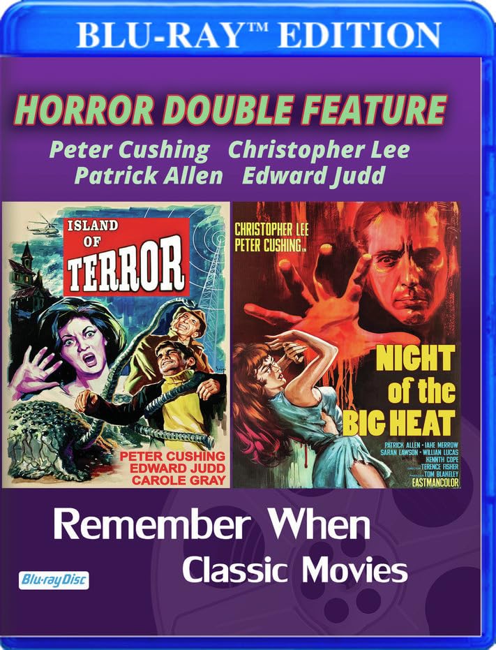 Horror Double Feature - Island of Terror & Night of the Big Heat [Blu-ray]