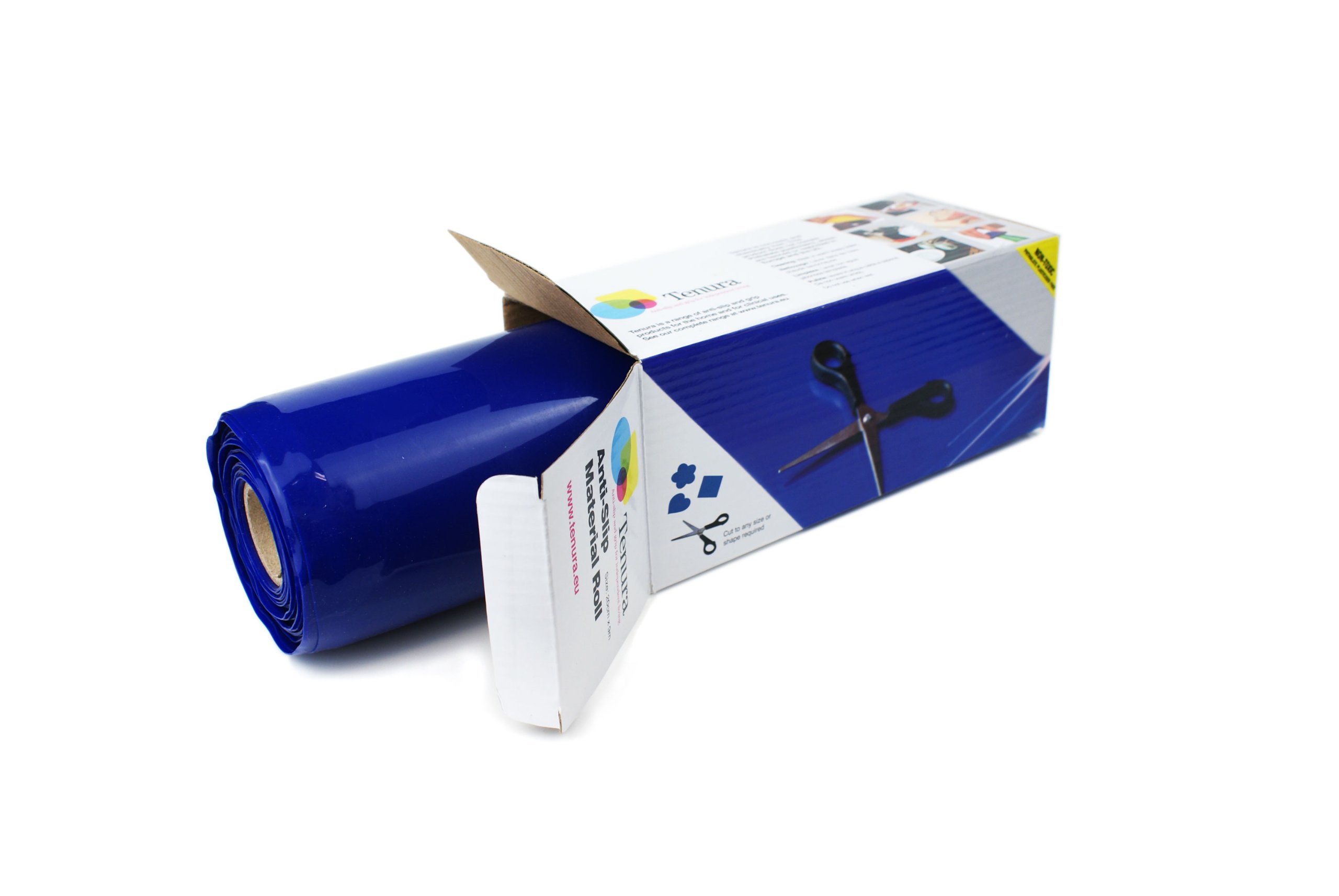 SP Ableware Tenura 100 Percent Silicone Non-Slip Roll 3-1/5 Feet Length x 11-4/5 Inches Width - Blue (753761302)
