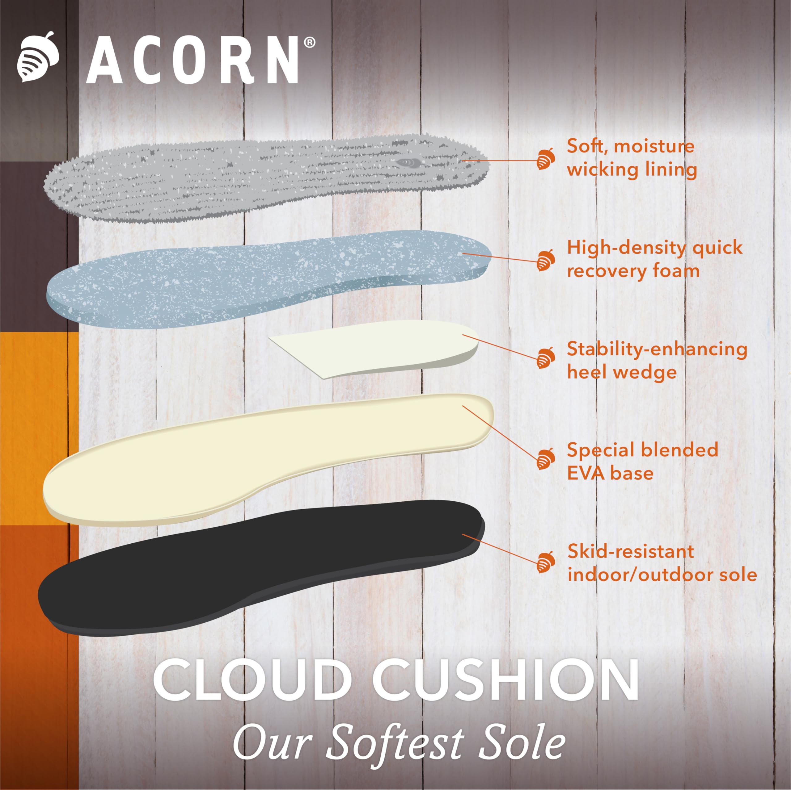 Acorn Women's Spa Thong Slippers with Cloud Contour Comfort - Arch Support and Plush Fluffy Terry Lining, Perfect for Beach, Camping, Poolside, or Bathroom Wear, Natural, 6.5 - 7.5