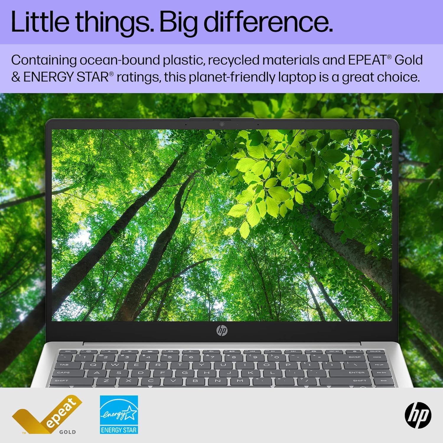 HP 14 FHD Laptop Computer, Intel Quad-Core Pentium N200 (Beat i5-8250U), 4GB RAM, 128GB SSD, WiFi, Webcam, Fast Charge, Backlit Keyboard, 1 Year Microsoft Office 365, Win 11, w/GM Accessory