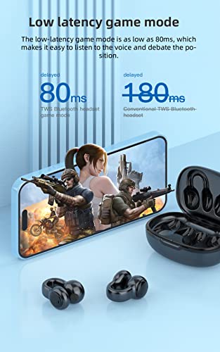 Open Ear Headphones,Sport Earbuds,Sport Headphones,Open Earbuds,Wireless Earbuds Mini for Cycling Driving, Open earplugs, Running Earbuds