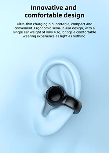 Open Ear Headphones,Sport Earbuds,Sport Headphones,Open Earbuds,Wireless Earbuds Mini for Cycling Driving, Open earplugs, Running Earbuds