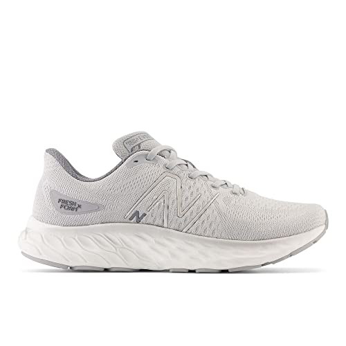 New Balance Men's Fresh Foam X Evoz V3 Running Shoe, Graphite/Aluminum Grey/Silver Metallic, 7.5 X-Wide