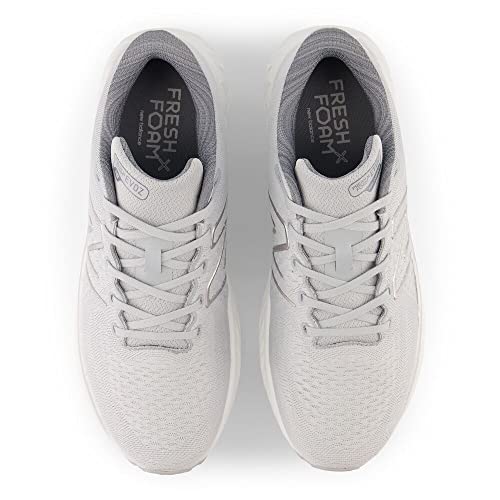 New Balance Men's Fresh Foam X Evoz V3 Running Shoe, Graphite/Aluminum Grey/Silver Metallic, 7.5 X-Wide