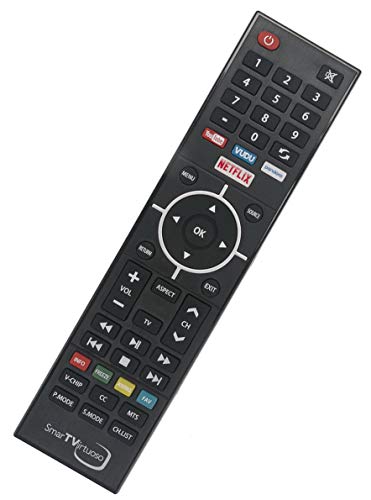 Remote Control Replacement for RCA Smart TV Virtuoso RNSMU5536
