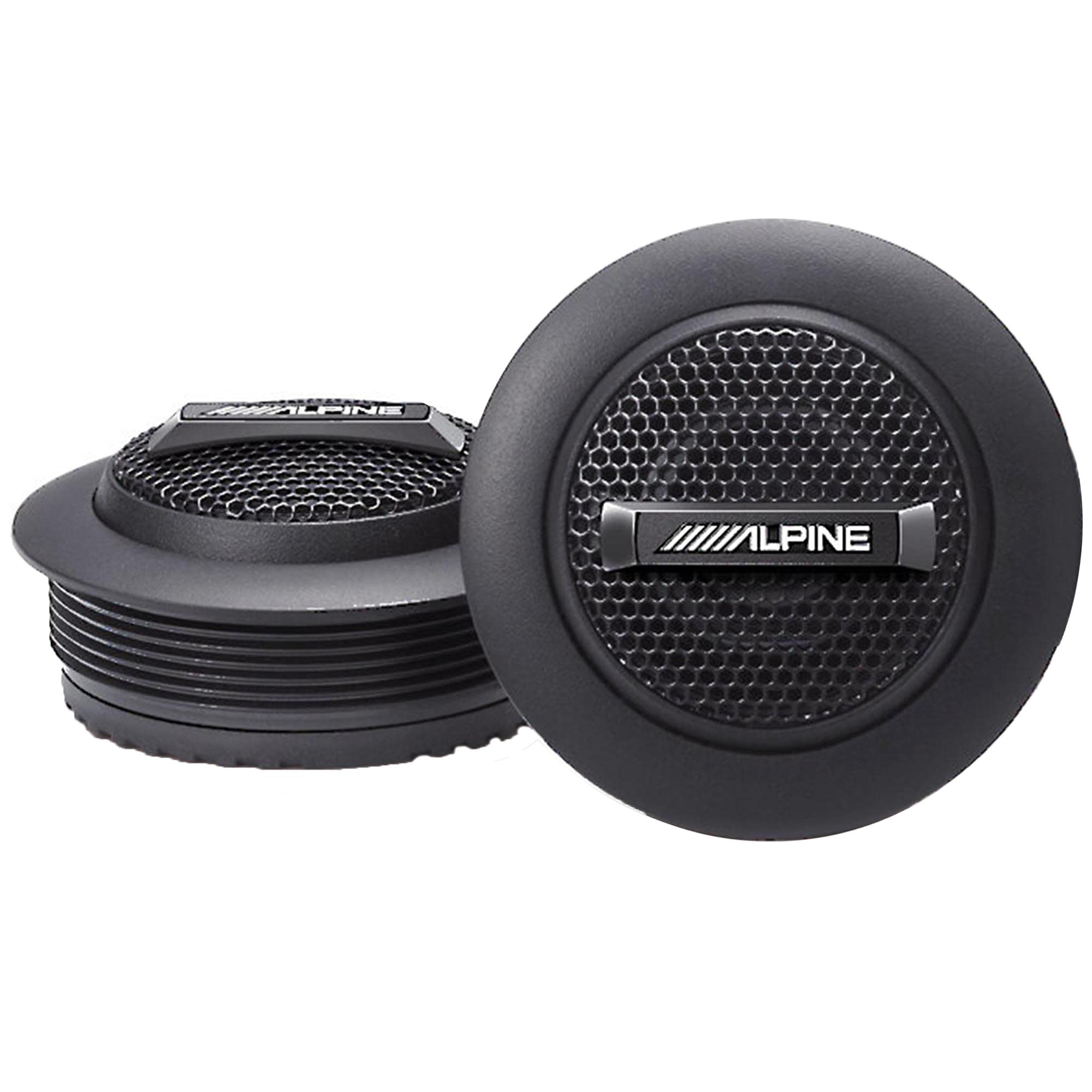 Alpine SPR-10TW 1-inch Silk Ring Dome Car Audio Component Tweeters (Pair)