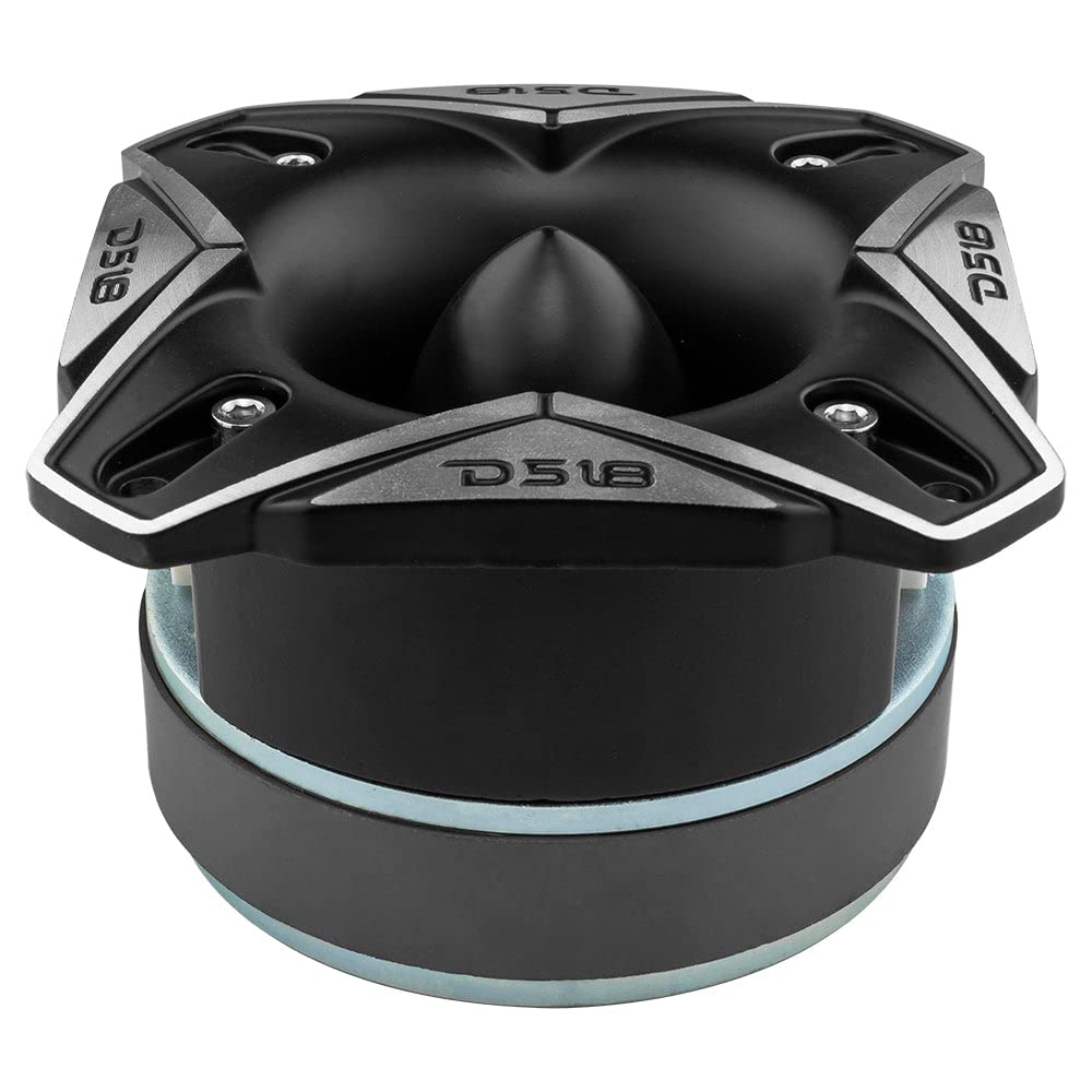 DS18 PRO-TWX3.8TI 3.8" Super Bullet Tweeter 250 Watts 1.5" Titanium 8-Ohm Vc, Super Bullet Compression Tweeter - Single