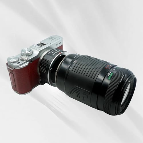 PHOLSY EF to FX Lens Mount Adapter Manual Focus Compatible with Canon EOS EF EF-S Lens to Fuji X Mount Camera Body Compatible with Fujifilm X-H2S, X-Pro3, X-T5, X-T4, X-S20, X-S10, X-T30II, X-E4