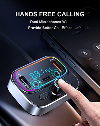 True Wireless Stereo Bluetooth Earbuds with Charging Case, Bluetooth 5.0 in-Ear Stereo Headphones, Built-in Mic, Premium Sound Earphones, Deep Bass, HiFi Audio, Sports Black