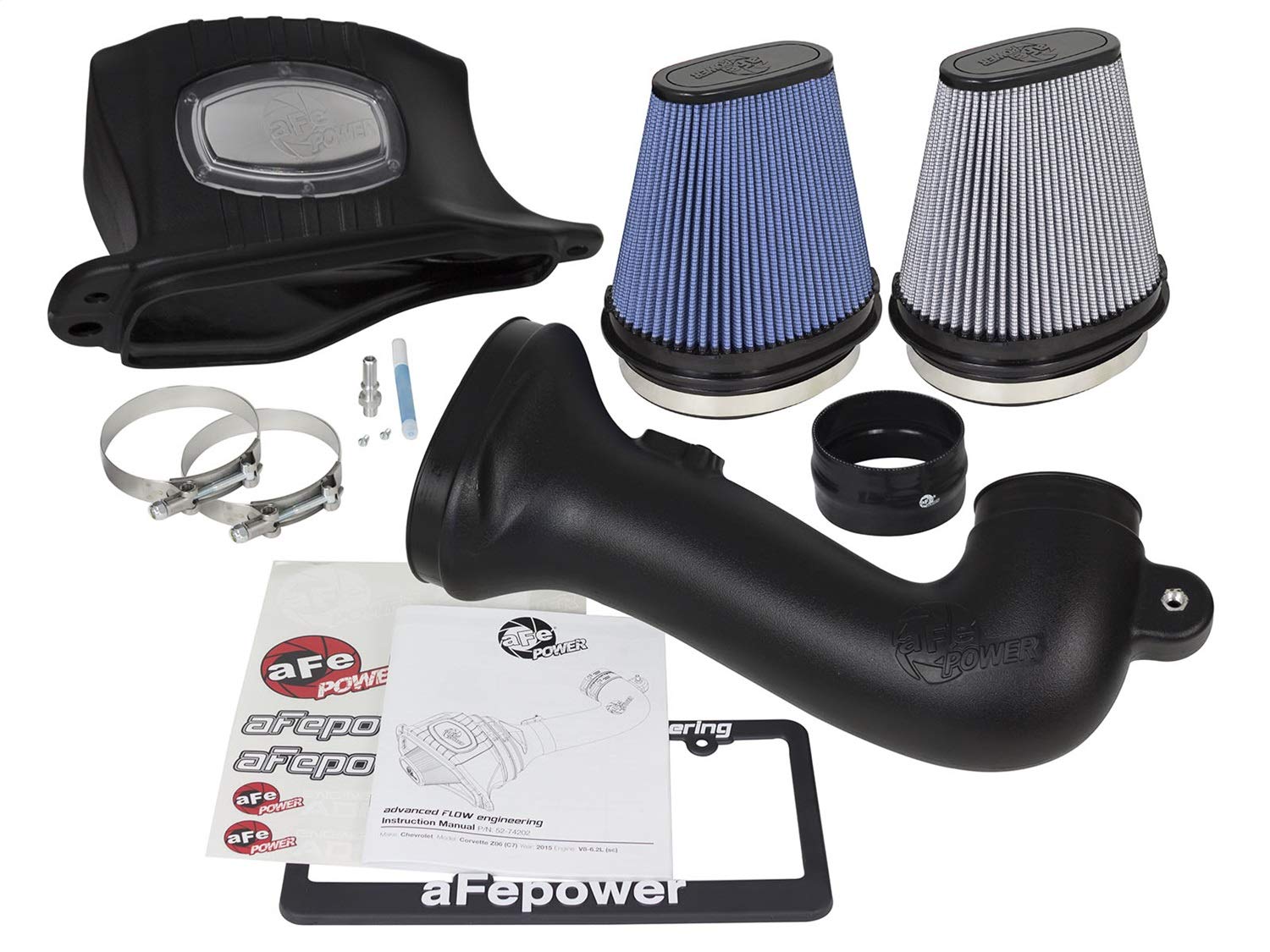 aFe Power 52-74202-1 Momentum Performance Intake System (Non CARB Compliant, Dry, 3-Layer Filter/Oiled, 5-Layer Filter)