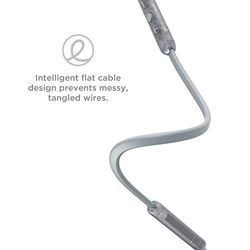 TCL SOCL300BT Wireless Bluetooth in-Ear Earbud Headphones with Noise Isolation and Extra-Long 17hr Playback Battery, Built-in Mic - Phantom Black