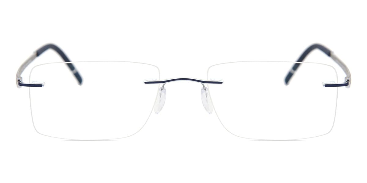 Eyeglasses Silhouette Momentum (5529) 4510 Silver/Pacific Blue 52/19/140 3 p