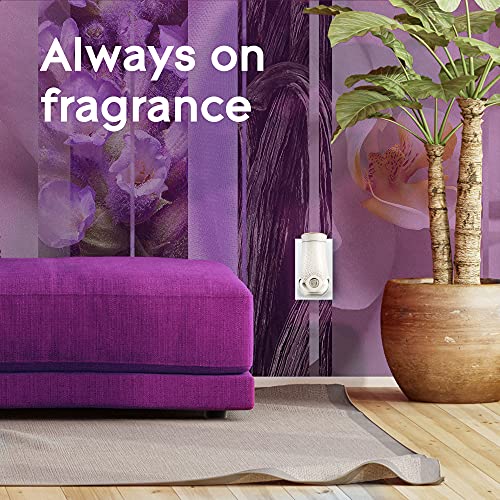 Glade PlugIns Refills Air Freshener, Scented and Essential Oils for Home and Bathroom, Lavender & Vanilla, 3.35 Fl Oz, 5 Count