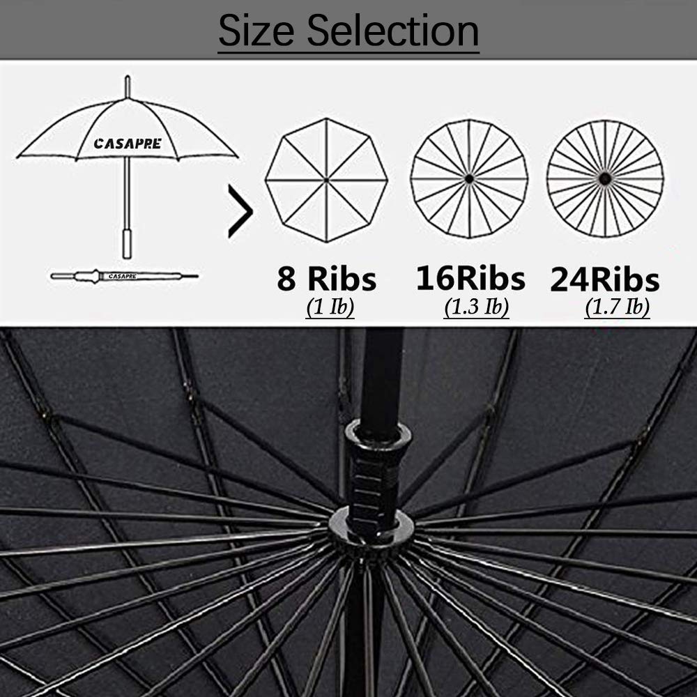 zooro Samurai Umbrella Windproof Semi-automatic Ninja Samurai Umbrella,The Best creative gift (8 Bone)