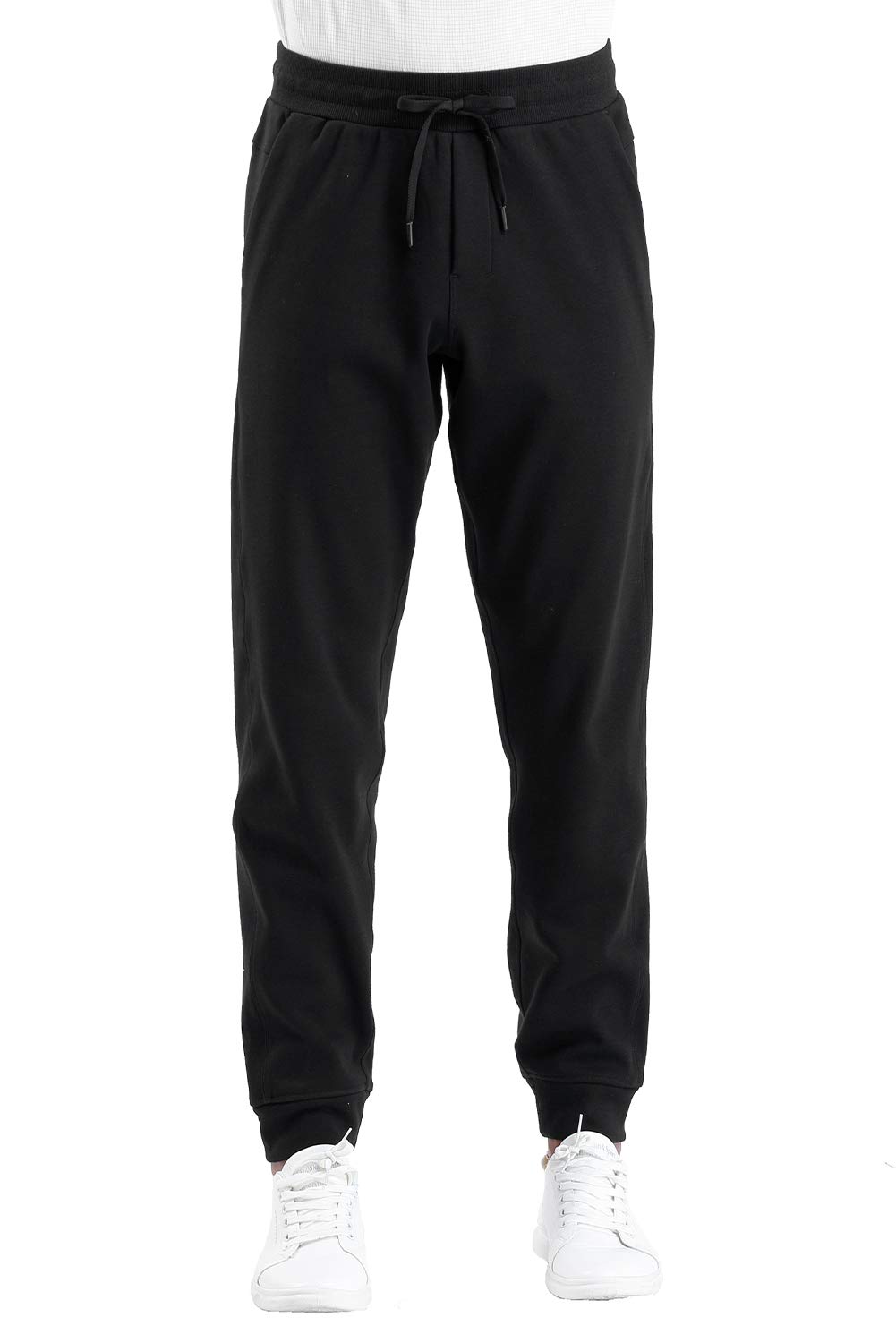 THE GYM PEOPLE Men's Fleece Joggers Pants with Deep Pockets Athletic Loose-fit Sweatpants for Workout, Running, Training