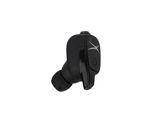 Altec Lansing MZX635 True Wireless Earbuds, True Connect Truly Wireless Headphones, Includes Portable Pocket-Sized Charging Case, IPX4 Waterproof Rating, Black