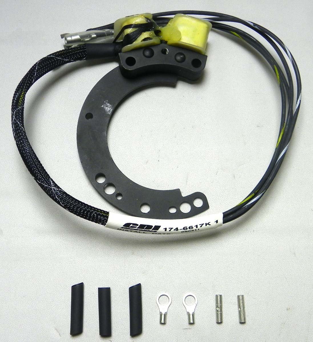 Mercury Stator 2 Cyl 15 Hp 1988-1993 Model# S15 Serial# 0B238464-0G044365 WSM 174-6617K1 OEM# 18-5863, 86617A 2, 86617A 3, 86617A 5, 86617A 9, 86617A11, 86617A13, 86617A20