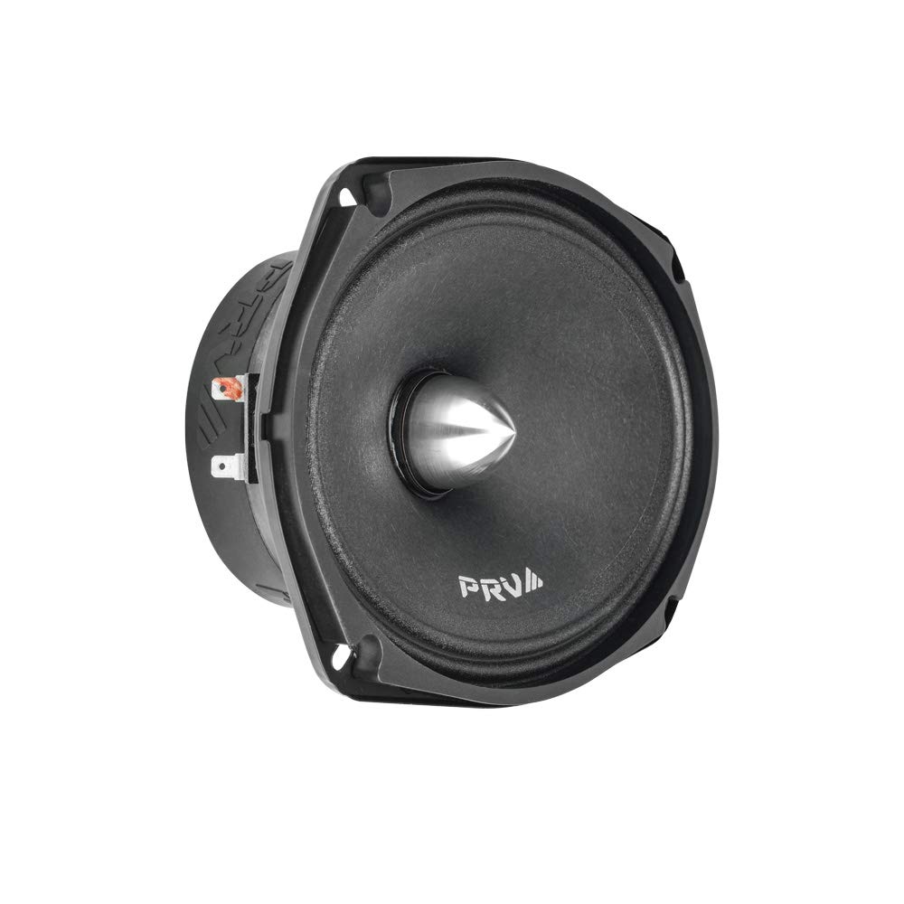 PRV AUDIO 2X 69MR500-4 Bullet Midrange 6x9 Speakers 500 Watts Program Power, 4 Ohm High Performance Pro Car Audio Loudspeaker with 1 Exclusive Lanyard (2 Speakers)
