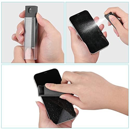 3PCS Fingerprint Proof Screen Cleaner, 3-in-1Touchscreen Mist Cleaner Spray, Fingerprint-Proof Screen Cleaner for All Phones and Laptop Screens(3 Colors)
