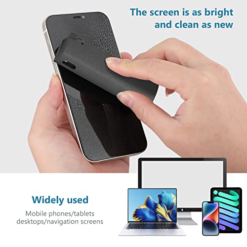 3PCS Fingerprint Proof Screen Cleaner, 3-in-1Touchscreen Mist Cleaner Spray, Fingerprint-Proof Screen Cleaner for All Phones and Laptop Screens(3 Colors)