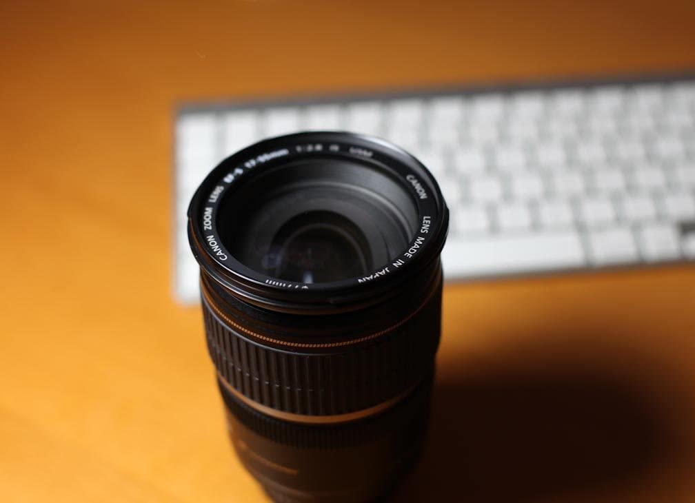 Canon EF-S 17-55mm f/2.8 IS USM Lens for Canon DSLR Cameras, Black - 1242B002