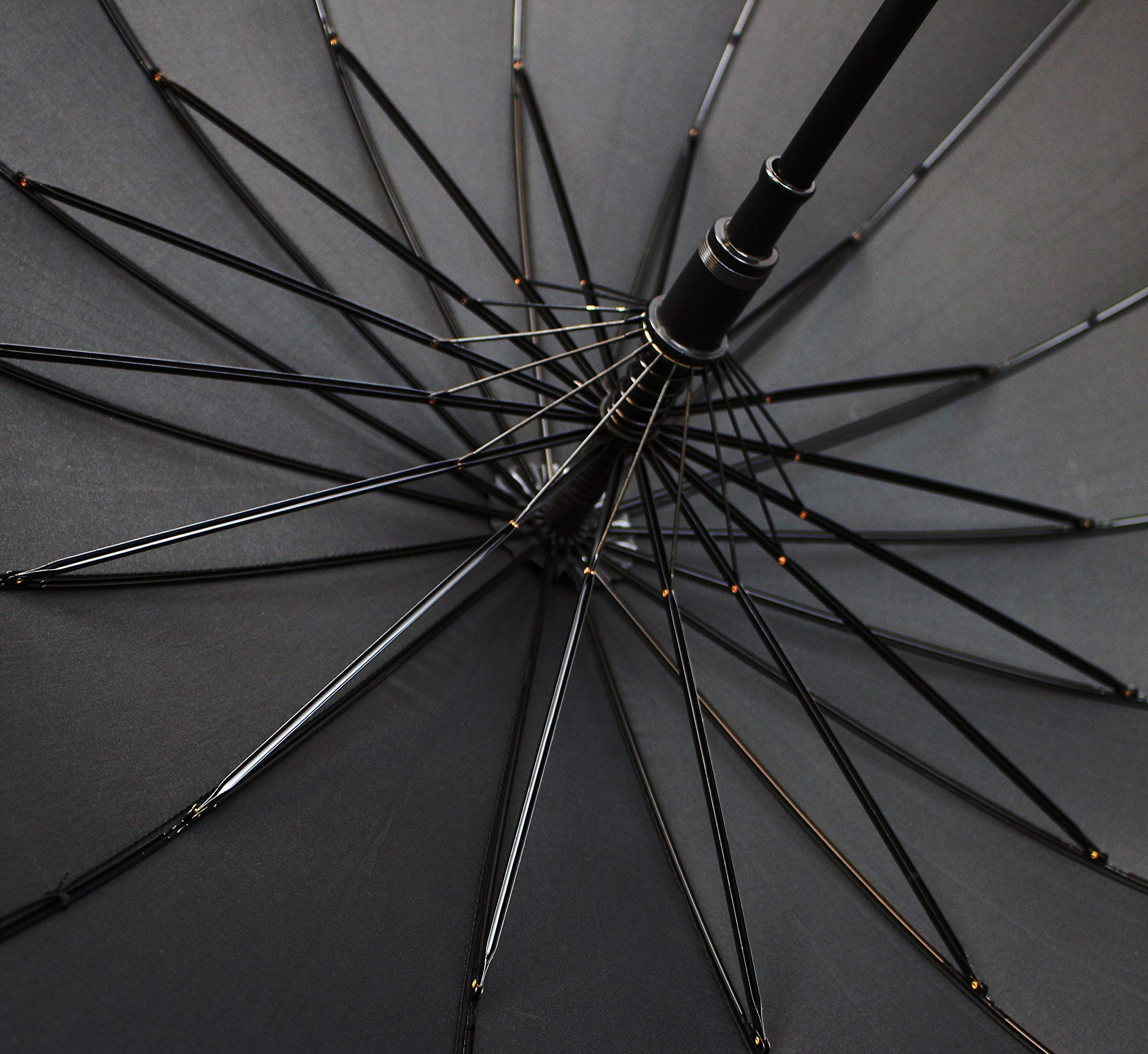 zooro Samurai Umbrella Windproof Semi-automatic Ninja Samurai Umbrella,The Best creative gift (8 Bone)