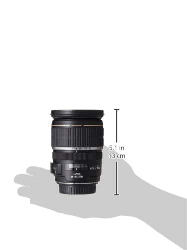 Canon EF-S 17-55mm f/2.8 IS USM Lens for Canon DSLR Cameras, Black - 1242B002